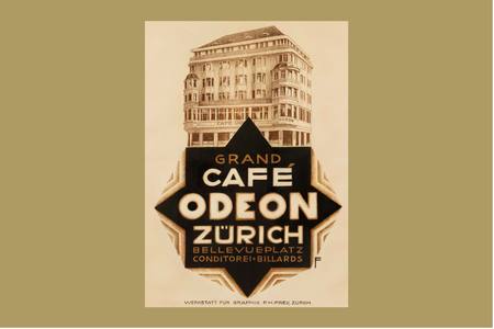 ODEON Poster «Conditorei-Billards» (format A1)