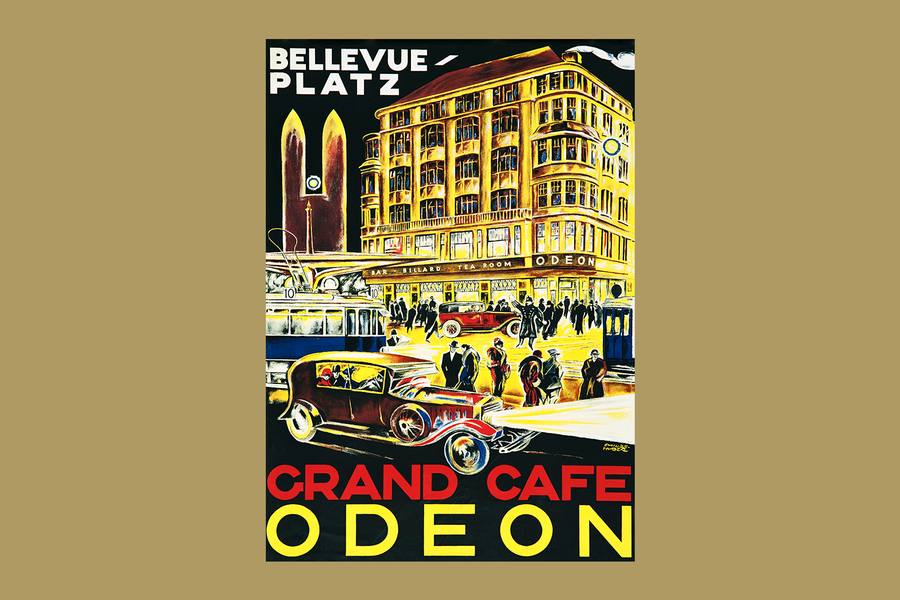 ODEON Poster «Bellevueplatz» (Format A1)